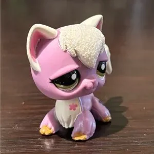 Toys | Authentic Littlest Pet Shop 2271 Glitter Sparkle Purple Longhair ...